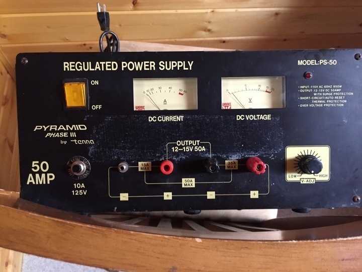 Alaska's List : Pyramid PS-50 12 Volt Power Supply For Sale