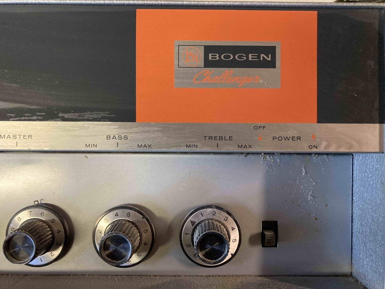Alaska's List : Bogen CHB-35 Challenger Tube Stereo Amplifier For Sale