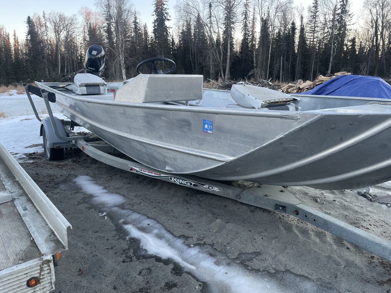 Alaska's List : 18' Aluminum River Boat For Sale